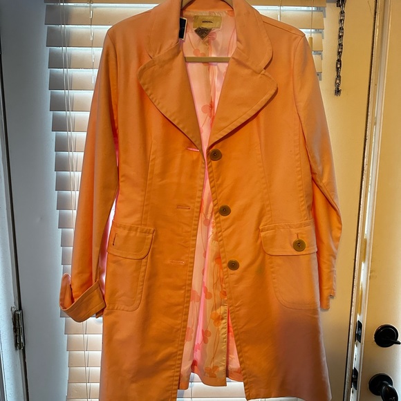 Merona | Jackets & Coats | Merona Light Pink Trench Coat Pea Coat ...